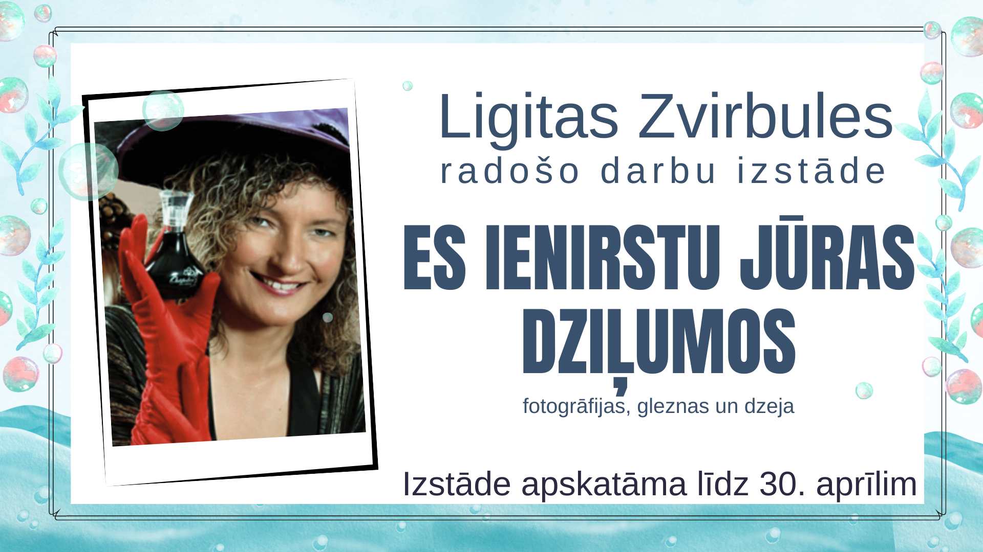 LNerB | Ligitas Zvirbules radošo darbu izstāde - Latvijas Neredzīgo ...